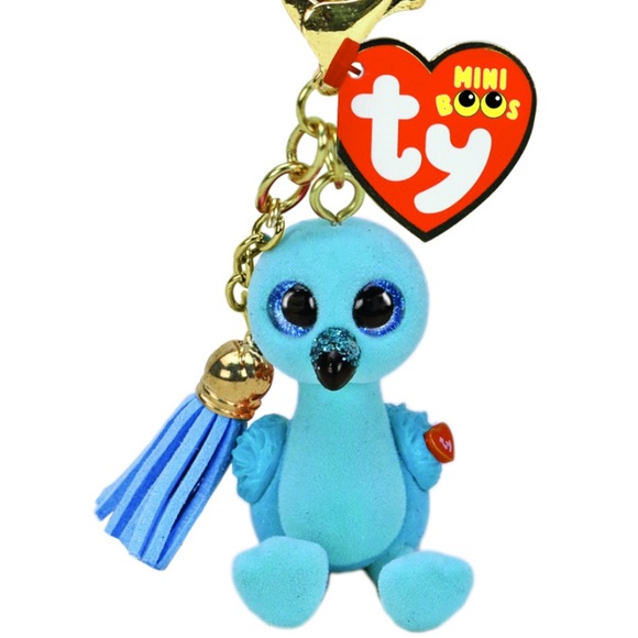 Accessories | Ty Flamingo Beanie Boos Keychain New | Poshmark